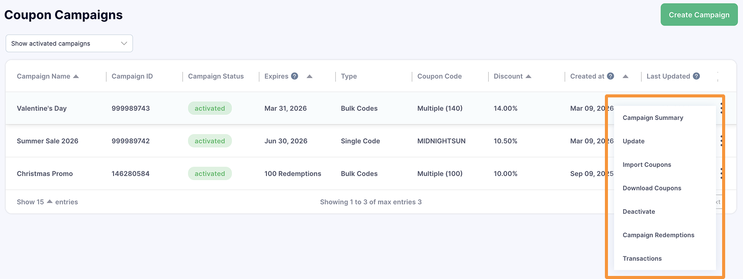 How to Create a Coupon Campaign – Help Center